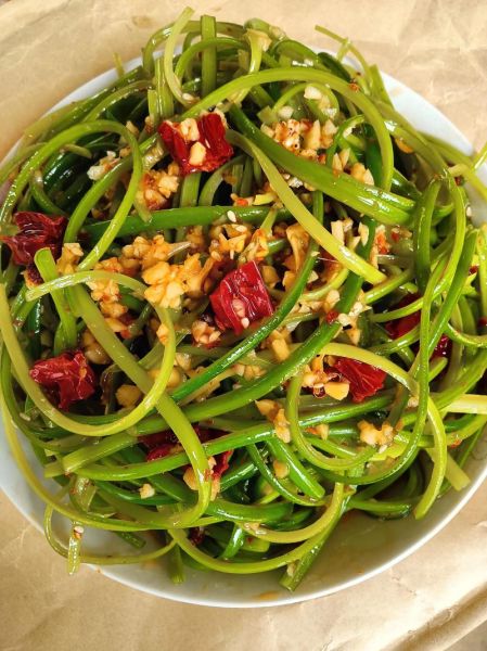 苔菜怎么做好吃_苔菜的家常做法大全-第1张图片-山城妙识