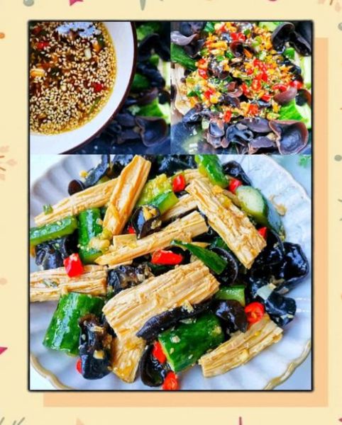 凉拌腐竹黄瓜怎么做_腐竹黄瓜要不要焯水-第2张图片-山城妙识 凉拌腐竹黄瓜怎么做_腐竹黄瓜要不要焯水-第2张图片-山城妙识