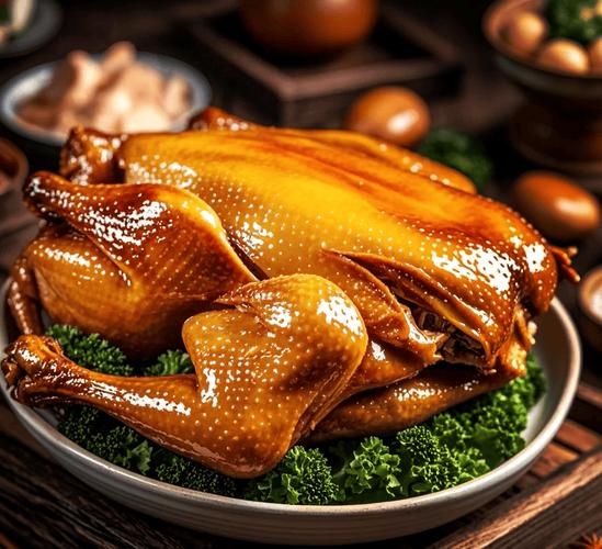 烧鸡图片高清_如何拍摄烧鸡高清图-第3张图片-山城妙识