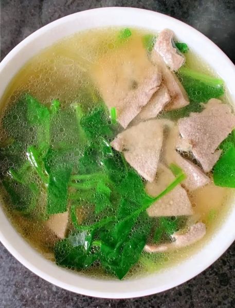 菠菜猪肝汤怎么做_菠菜猪肝汤的功效与禁忌-第1张图片-山城妙识 菠菜猪肝汤怎么做_菠菜猪肝汤的功效与禁忌-第1张图片-山城妙识