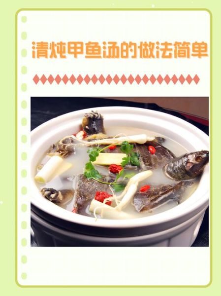 炖水鱼汤的做法_水鱼汤的功效与禁忌-第1张图片-山城妙识
