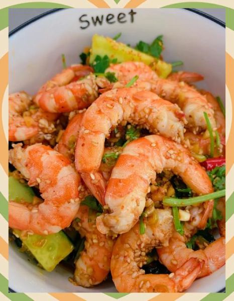 拌青虾怎么做好吃_拌青虾的家常做法步骤-第1张图片-山城妙识