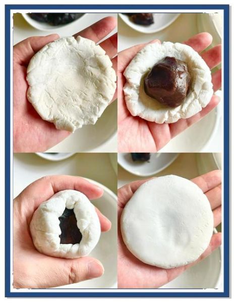 糯米豆沙饼怎么做_糯米豆沙饼的做法步骤-第3张图片-山城妙识