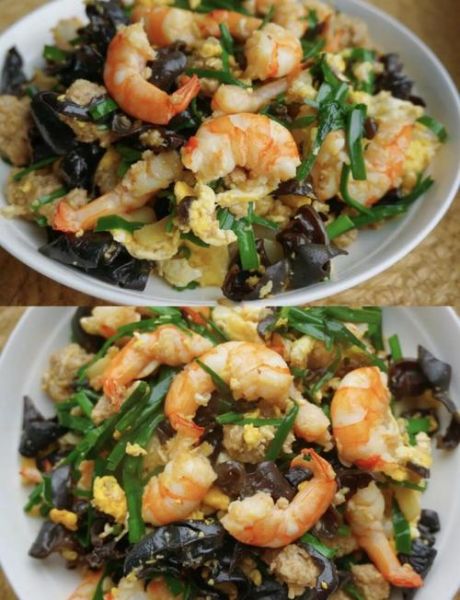 韭菜虾仁炒鸡蛋怎么做_韭菜虾仁炒鸡蛋热量高吗-第1张图片-山城妙识