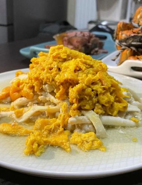 赛螃蟹是什么菜_怎么做才像真蟹肉-第1张图片-山城妙识 赛螃蟹是什么菜_怎么做才像真蟹肉-第1张图片-山城妙识