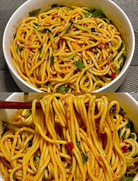 凉拌面条怎么做好吃_家常凉拌面条的做法视频-第1张图片-山城妙识