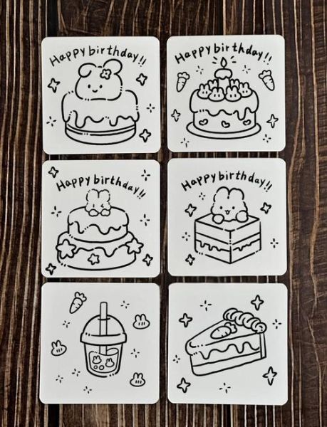 简单又漂亮的生日画怎么画_零基础也能学会的生日画教程-第1张图片-山城妙识