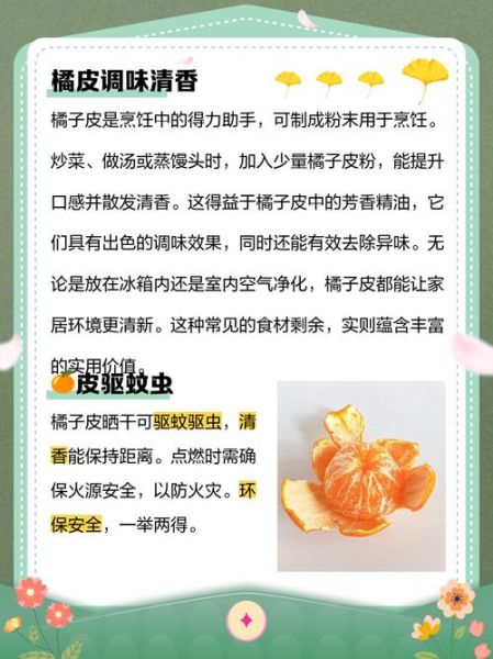 新鲜橘子皮的功效与作用_怎么用效果最好-第1张图片-山城妙识