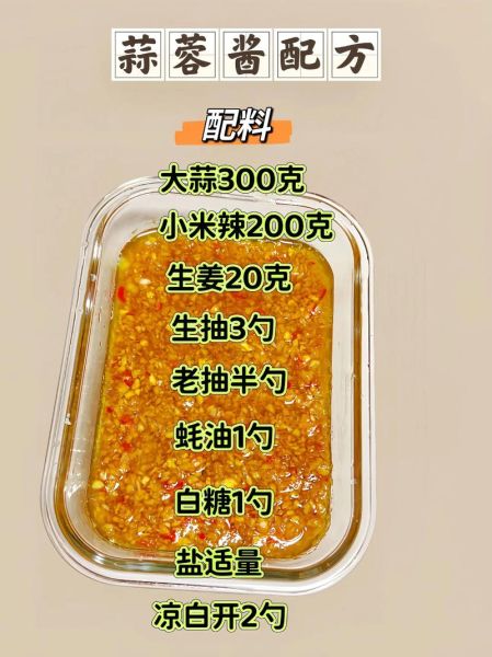 蒜蓉酱怎么做_蒜蓉酱配方窍门-第1张图片-山城妙识