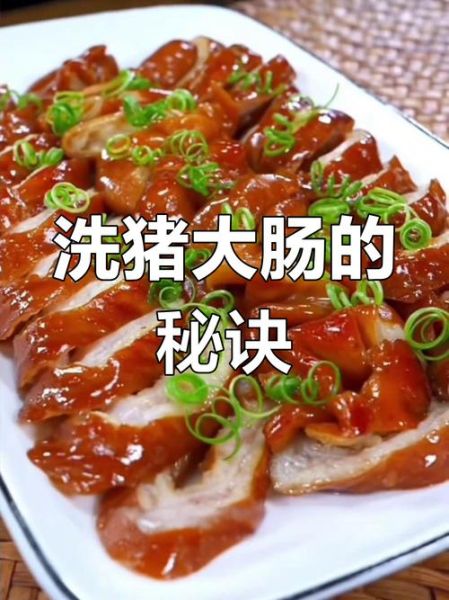 卤大肠怎么清洗才干净_卤大肠的做法视频教程-第2张图片-山城妙识