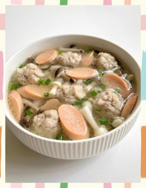 肉丸汤三鲜汤的做法_三鲜汤里放什么肉丸最好-第3张图片-山城妙识