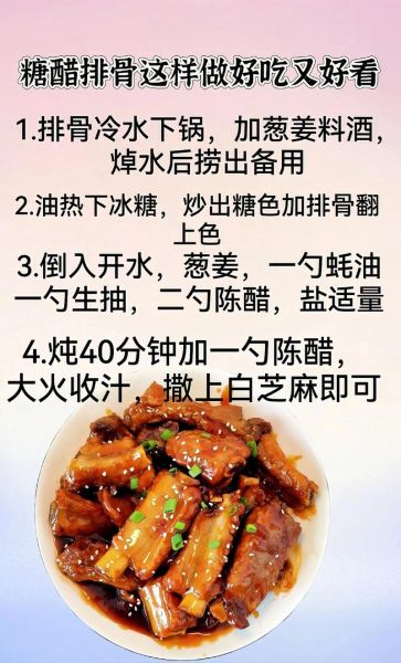 黄磊糖醋排骨怎么做_糖醋排骨要不要焯水-第1张图片-山城妙识