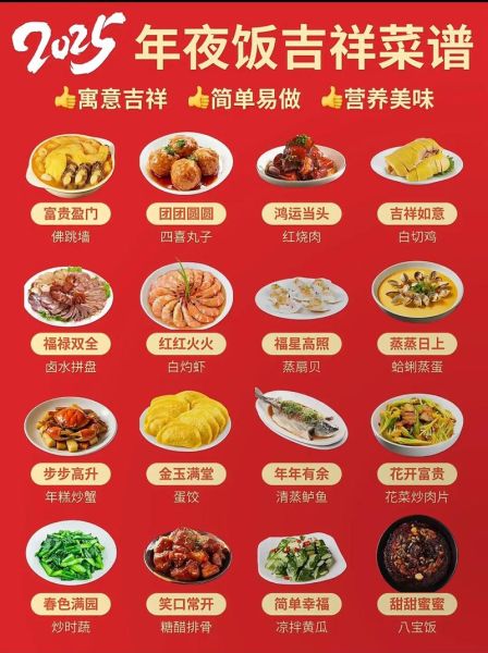 年夜饭菜谱推荐_年夜饭菜肴做法大全-第2张图片-山城妙识