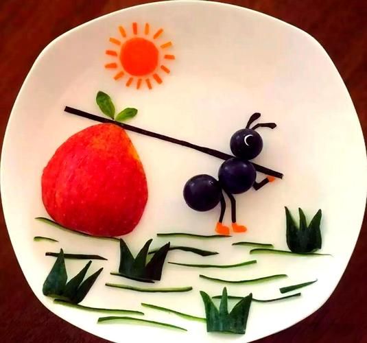 小班水果拼盘图片大全_如何激发孩子食欲-第2张图片-山城妙识