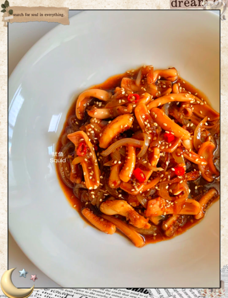 爆炒鱿鱼怎么炒才嫩_洋葱要不要先炒-第2张图片-山城妙识