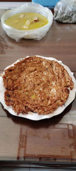 虾酱鸡蛋糕怎么做_虾酱鸡蛋糕做法步骤-第3张图片-山城妙识