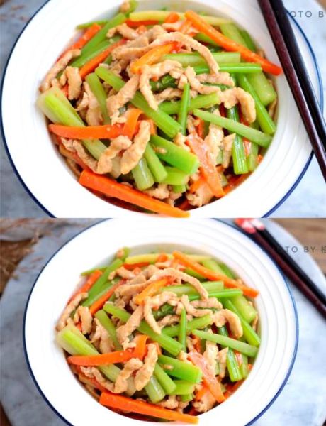 西芹胡萝卜怎么炒好吃_西芹胡萝卜的家常做法-第1张图片-山城妙识