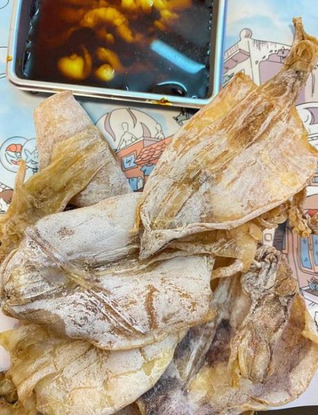 干鱿鱼怎么烤鱿鱼丝_烤鱿鱼丝用烤箱还是空气炸锅-第1张图片-山城妙识