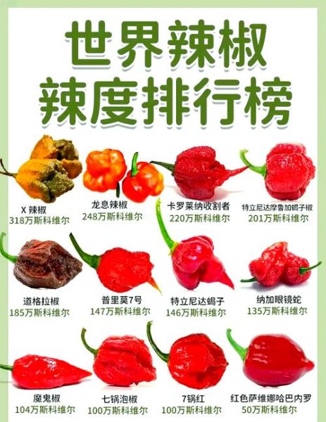 世界最辣的辣椒排行榜_到底有多辣-第1张图片-山城妙识