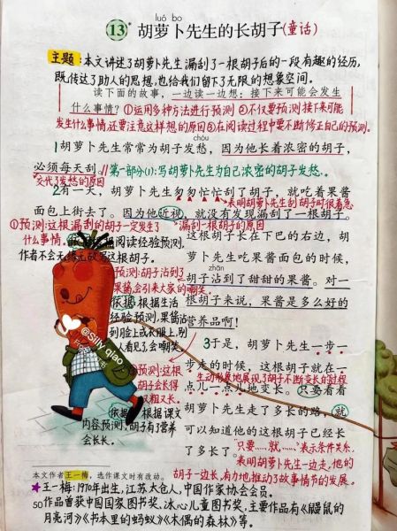 胡萝卜先生的长胡子讲了什么_作者是谁-第1张图片-山城妙识