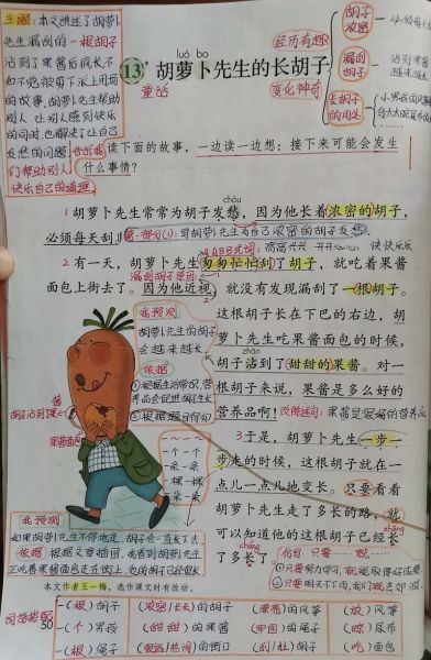 胡萝卜先生的长胡子讲了什么_作者是谁-第2张图片-山城妙识
