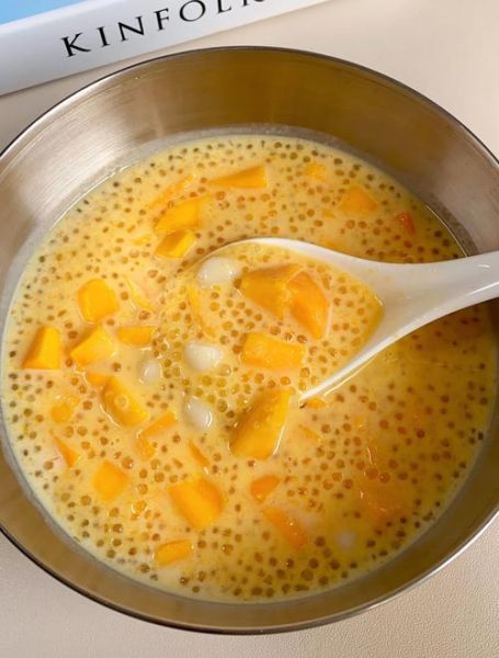 芒果西米露怎么做_芒果西米露用椰奶还是牛奶-第3张图片-山城妙识