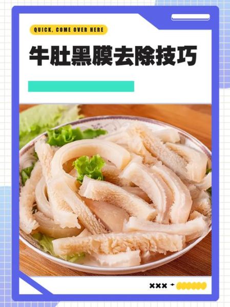 新鲜牛肚怎么处理干净_牛肚去腥去黑膜技巧-第2张图片-山城妙识