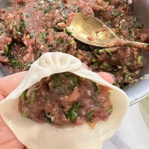 香菜牛肉饺子怎么调馅_香菜牛肉饺子馅怎么做好吃-第3张图片-山城妙识