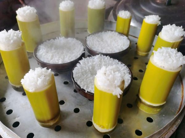 野外竹筒饭怎么做_竹筒饭用什么米最好-第2张图片-山城妙识