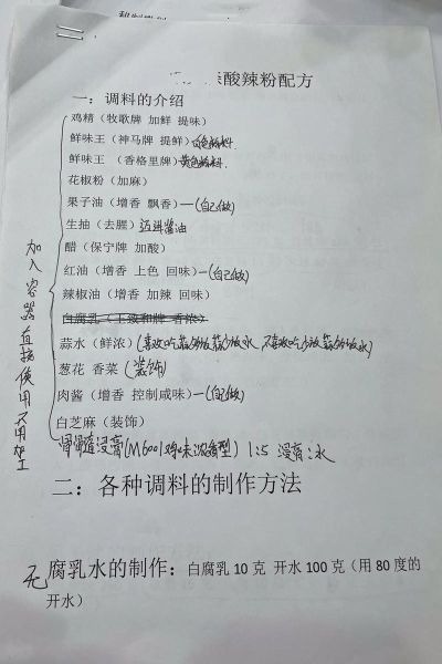 酸辣粉怎么做_正宗酸辣粉配料有哪些-第1张图片-山城妙识