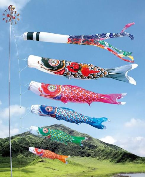 鲤鱼旗的由来与寓意_日本端午节为什么要挂鲤鱼旗-第2张图片-山城妙识