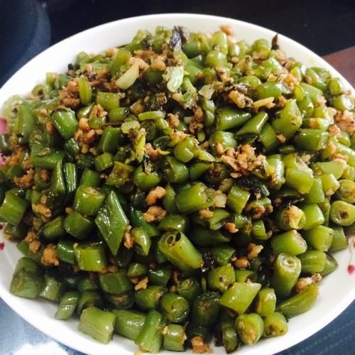 橄榄菜炒豆角肉末怎么做_豆角肉末炒不老的秘诀-第2张图片-山城妙识 橄榄菜炒豆角肉末怎么做_豆角肉末炒不老的秘诀-第2张图片-山城妙识