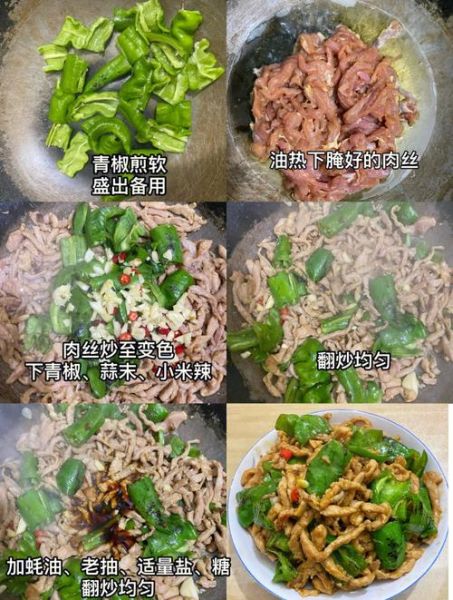 青椒肉丝怎么做_家常做法步骤-第2张图片-山城妙识