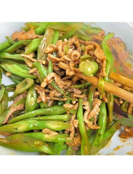 豆角炒肉丝怎么做_豆角炒肉丝热量高吗-第2张图片-山城妙识