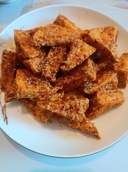 油炸香辣豆腐干怎么做_香辣豆腐干怎么炸才酥脆-第1张图片-山城妙识 油炸香辣豆腐干怎么做_香辣豆腐干怎么炸才酥脆-第1张图片-山城妙识