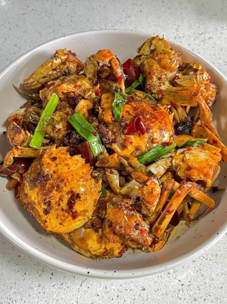 香辣蟹怎么做好吃_香辣蟹的做法大全-第1张图片-山城妙识