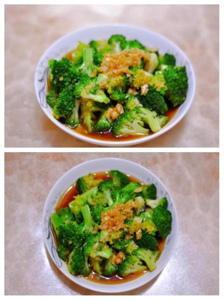 蒜蓉西兰花凉拌怎么做_西兰花焯水几分钟-第3张图片-山城妙识