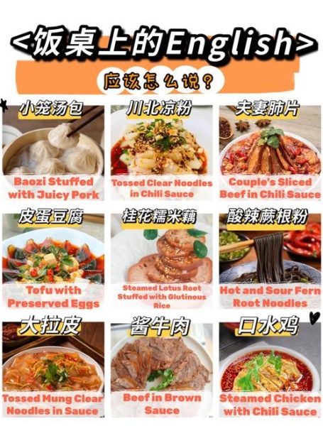 特色菜用英语怎么说_how to order signature dishes abroad-第1张图片-山城妙识 特色菜用英语怎么说_how to order signature dishes abroad-第1张图片-山城妙识