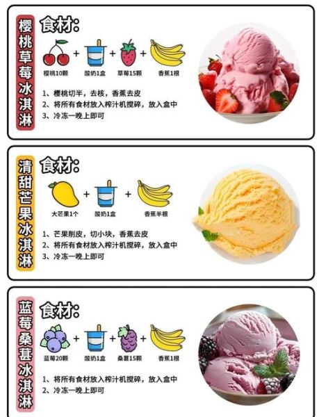 冰淇淋用什么材料_如何自制低糖冰淇淋-第3张图片-山城妙识 冰淇淋用什么材料_如何自制低糖冰淇淋-第3张图片-山城妙识