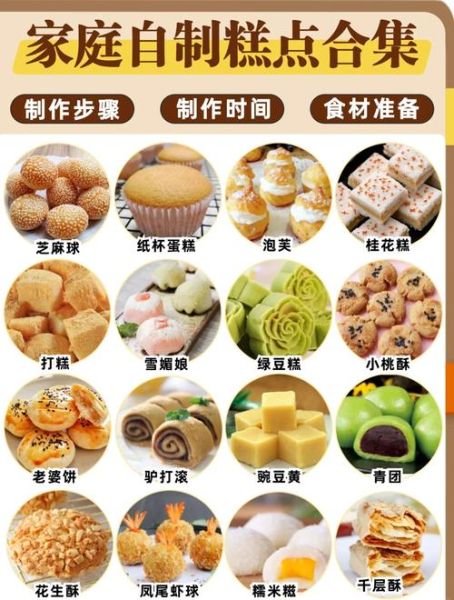 家庭自制点心做法大全_新手也能一次成功-第1张图片-山城妙识 家庭自制点心做法大全_新手也能一次成功-第1张图片-山城妙识