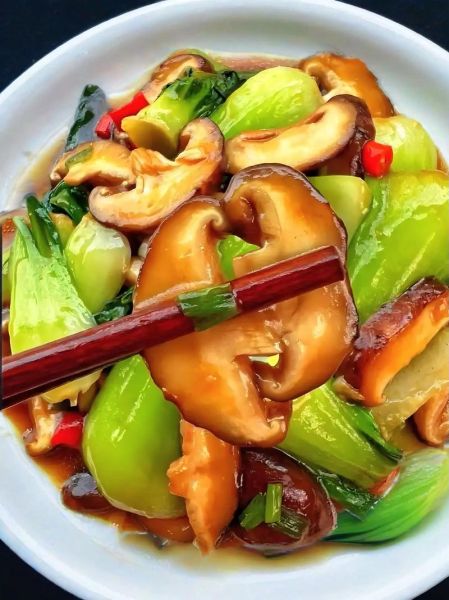 香菇炒油菜的做法_香菇油菜怎么炒才好吃-第2张图片-山城妙识