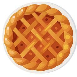 南瓜馅饼简笔画怎么画_南瓜馅饼简笔画步骤-第1张图片-山城妙识