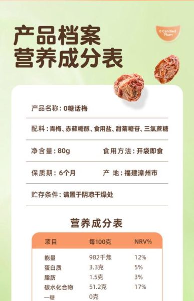 话梅热量是多少_减肥能吃吗-第2张图片-山城妙识 话梅热量是多少_减肥能吃吗-第2张图片-山城妙识