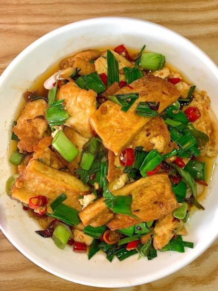 炒豆腐怎么炒才入味_家常炒豆腐的做法-第2张图片-山城妙识