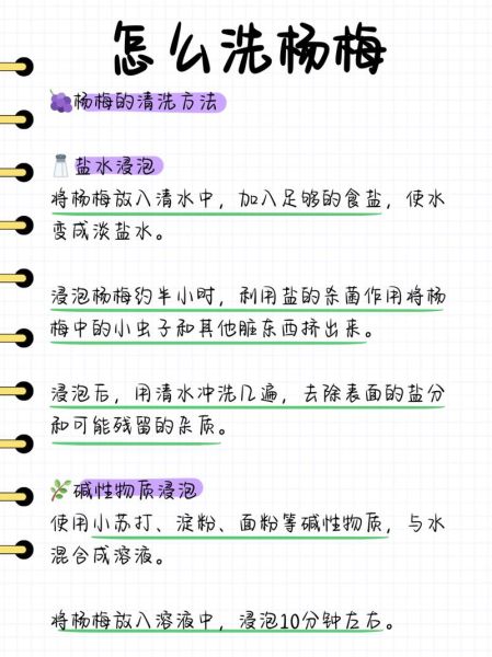 杨梅怎么洗才能洗干净_泡酒前处理步骤-第1张图片-山城妙识