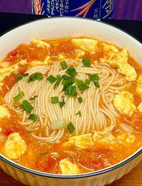 西红柿汤面怎么做好吃_西红柿汤面的做法步骤-第1张图片-山城妙识