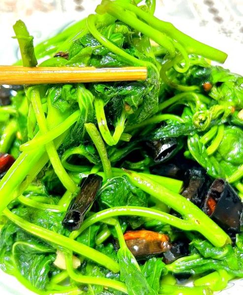 红薯叶怎么做好吃_红薯叶怎么做最有营养-第3张图片-山城妙识