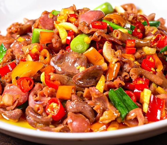 辣炒鸡杂怎么做_辣炒鸡杂家常做法-第1张图片-山城妙识