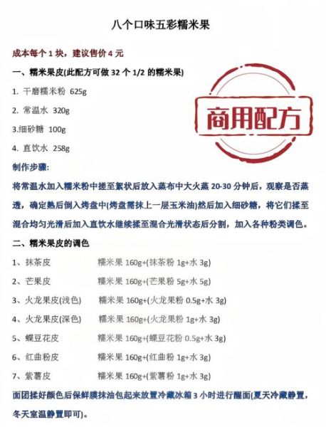 网红糯米果怎么做_糯米果的做法大全-第2张图片-山城妙识