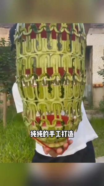 西瓜皮手工制作图片_怎么做简单又好看-第3张图片-山城妙识